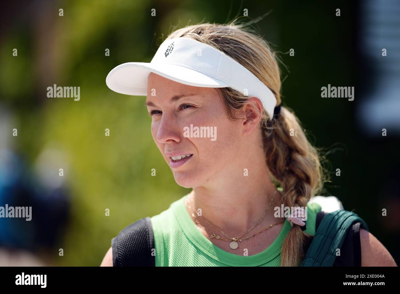 Danielle collins hi-res stock photography and images - Alamy