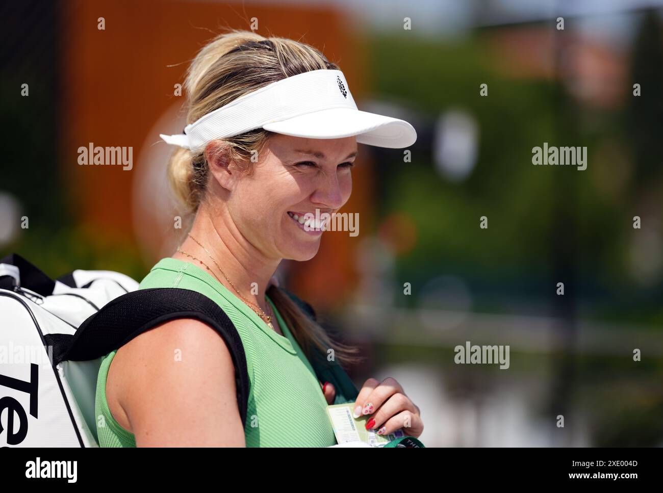 Danielle collins hi-res stock photography and images - Alamy