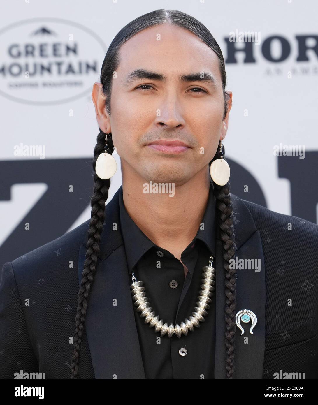 Los Angeles, USA. 24th June, 2024. Tatanka Means arrives at the HORIZON ...