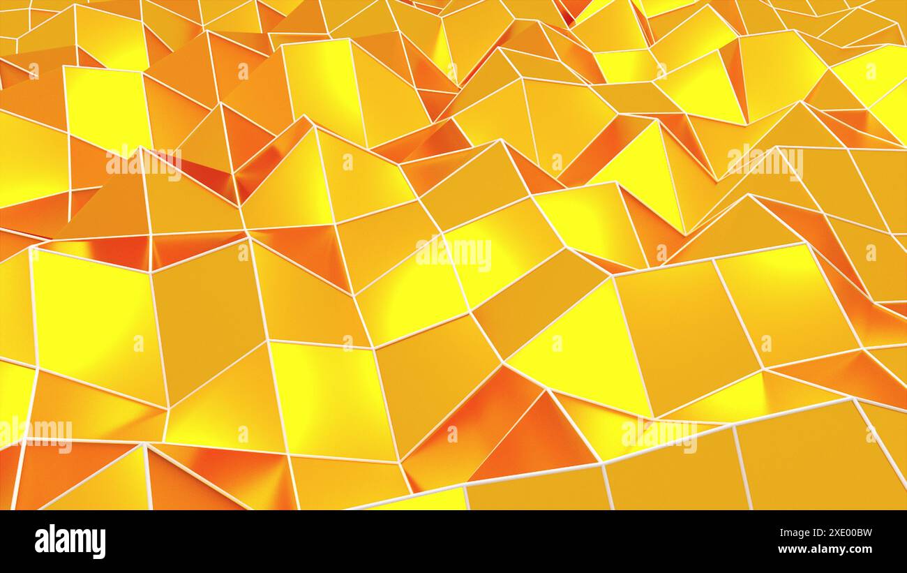 Triangular polygon mesh Stock Photo - Alamy