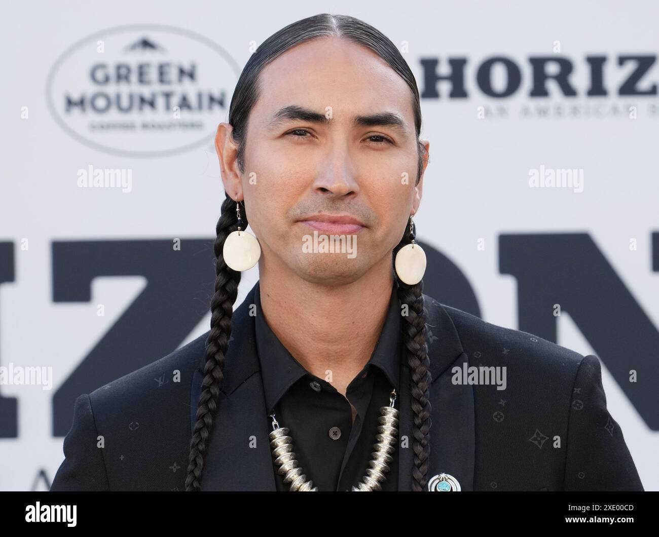 Los Angeles, USA. 24th June, 2024. Tatanka Means arrives at the HORIZON ...