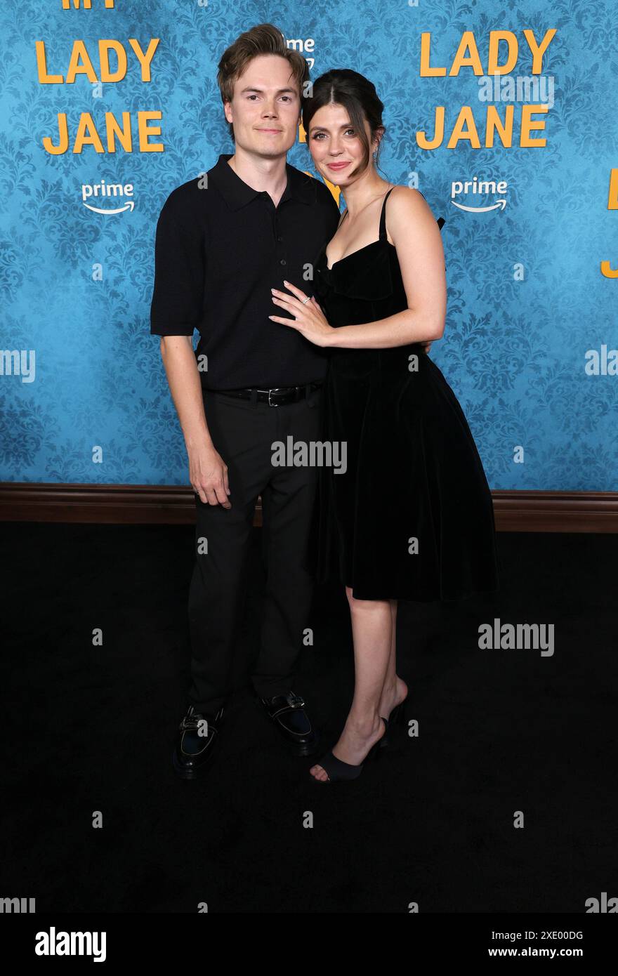 Los Angeles, Ca. 24th June, 2024. Martin Taube, Emily Bader at the Los ...