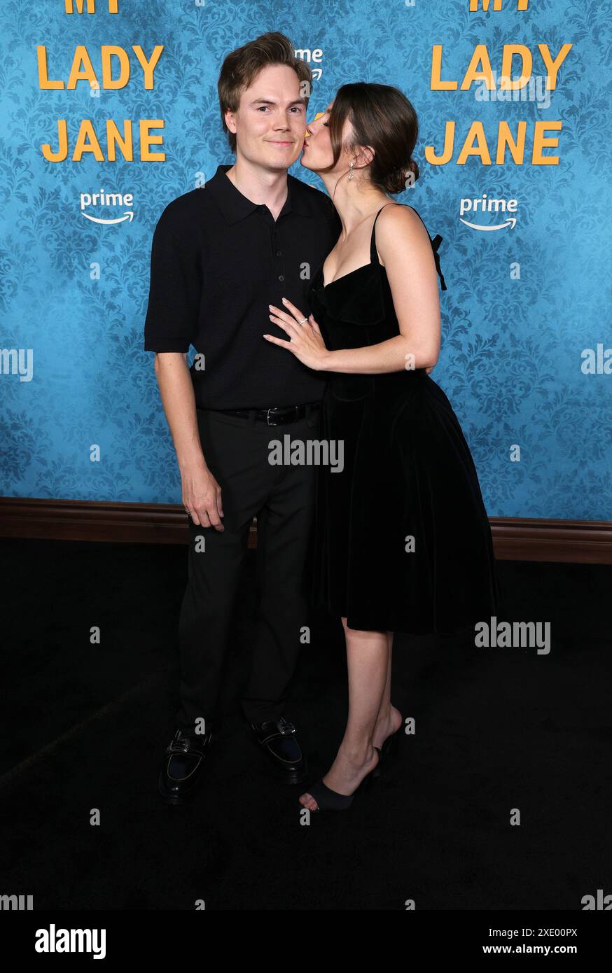 Los Angeles, Ca. 24th June, 2024. Martin Taube, Emily Bader at the Los ...