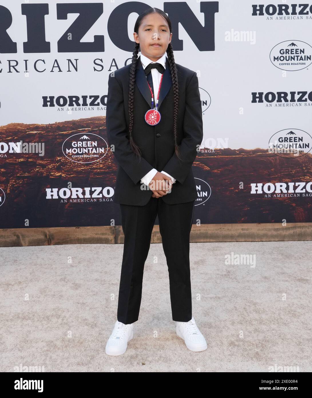 Los Angeles, USA. 24th June, 2024. Amos Jason Charging Cloud arrives at ...