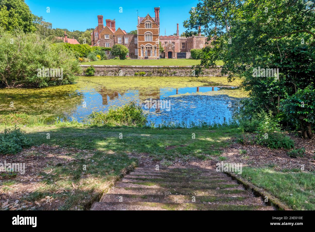 Hunstanton Hall is now divided into apartments. As home to Le Strange ...