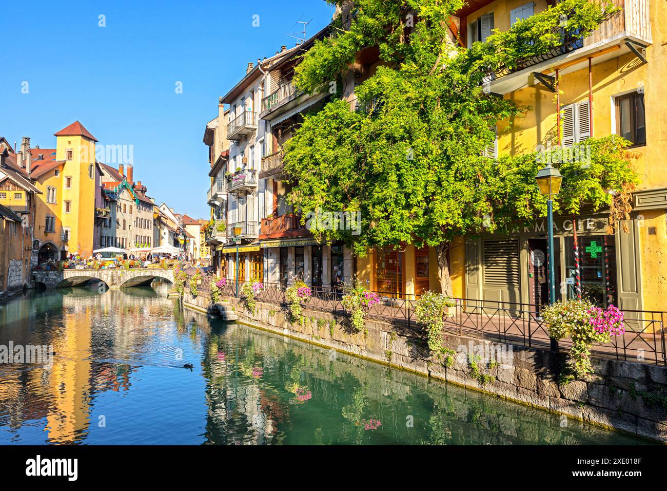The beautiful medieval town of Annecy, French Alps Stock Photo - Alamy