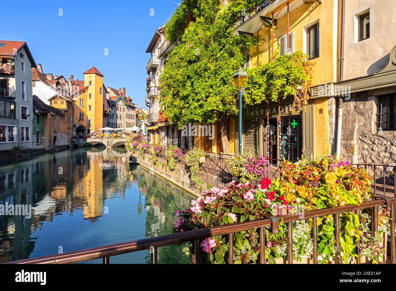The beautiful medieval town of Annecy, French Alps Stock Photo - Alamy