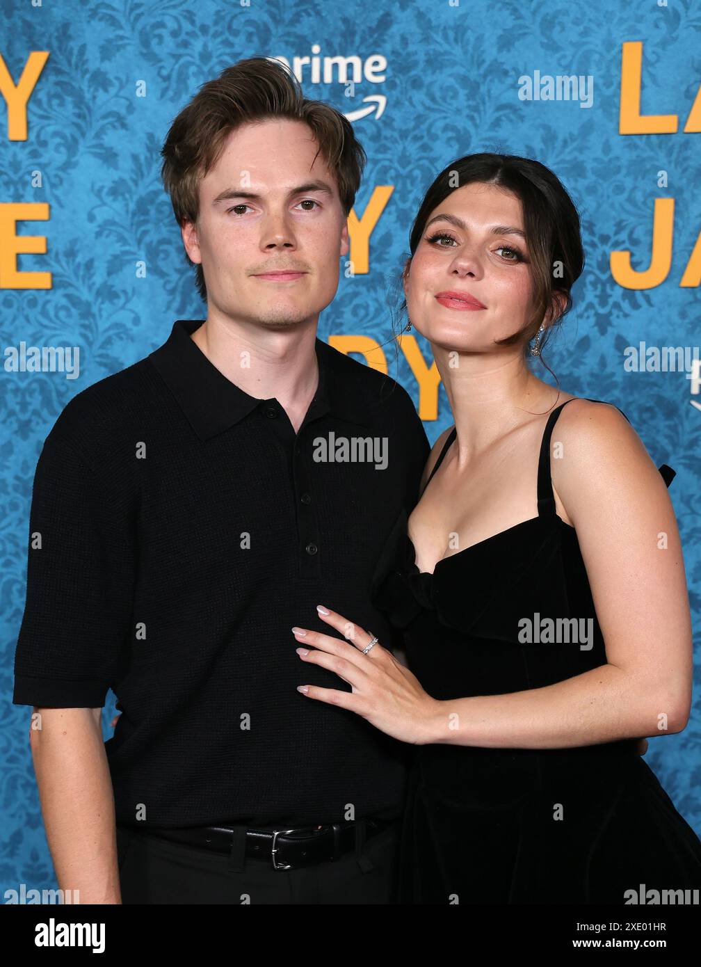 Los Angeles, Ca. 24th June, 2024. Martin Taube, Emily Bader at the Los ...