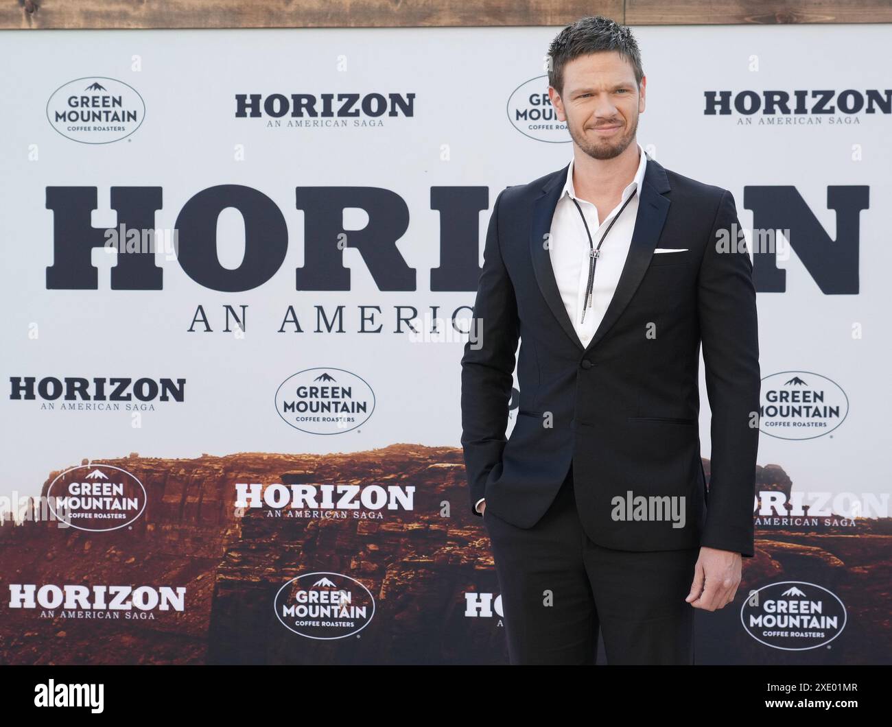 Los Angeles, USA. 24th June, 2024. Jon Beavers arrives at the HORIZON ...