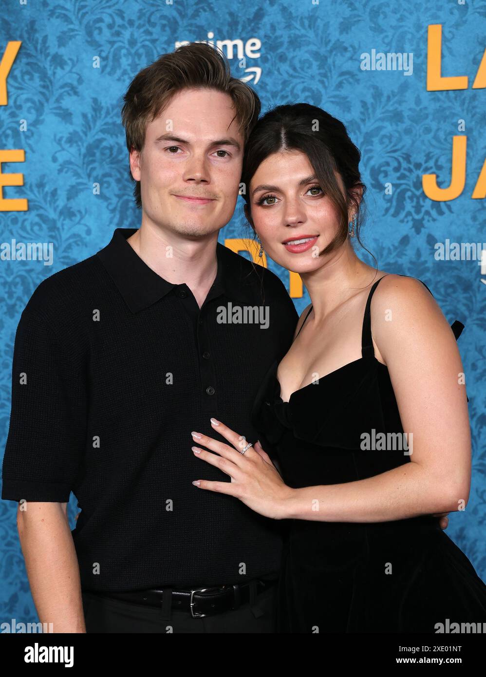 Los Angeles, Ca. 24th June, 2024. Martin Taube, Emily Bader at the Los ...