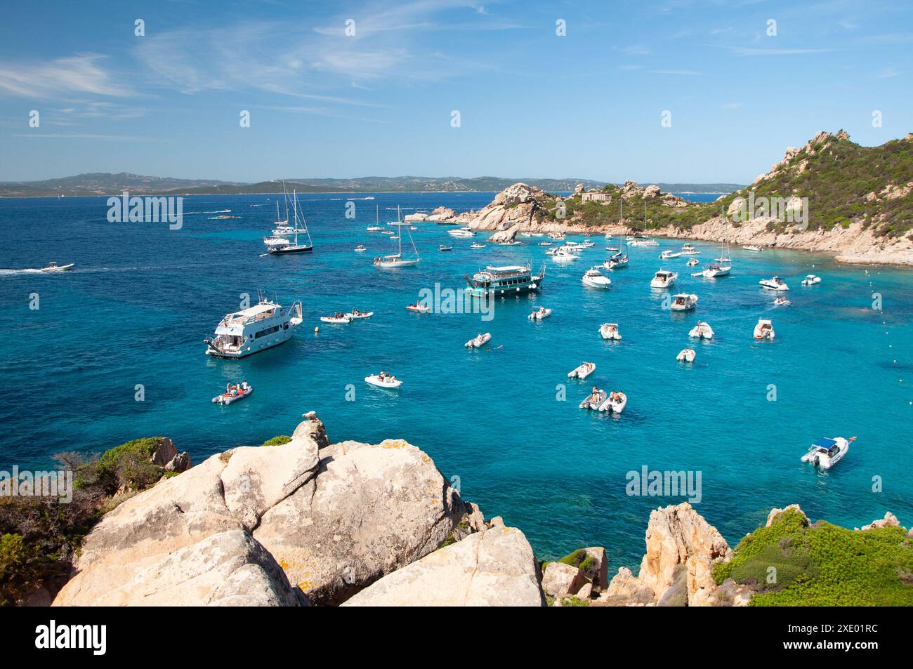 Aerial view spargi island hi-res stock photography and images - Alamy