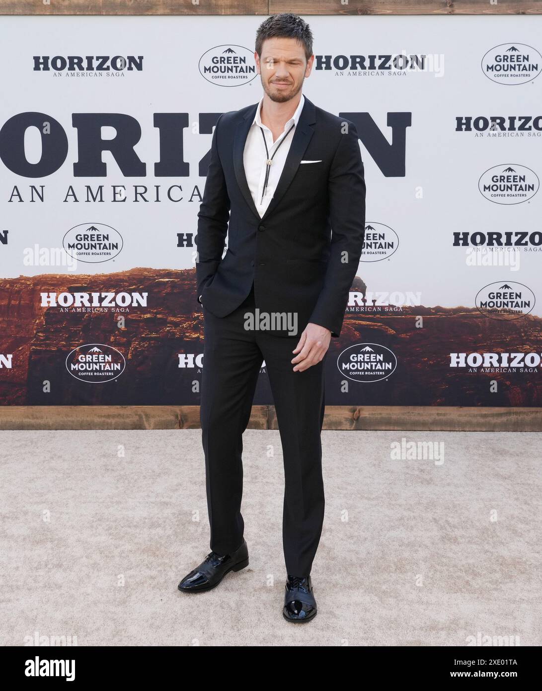 Los Angeles, USA. 24th June, 2024. Jon Beavers arrives at the HORIZON ...