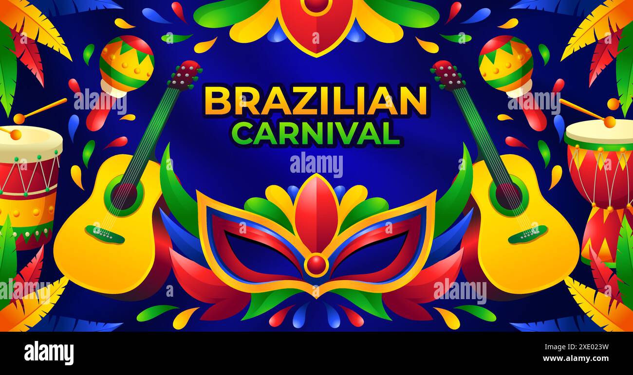 Banner carnaval Stock Vector Images - Alamy