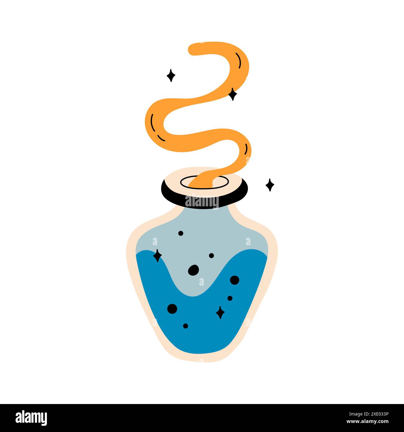 Potion bottle esoteric Cut Out Stock Images & Pictures - Alamy