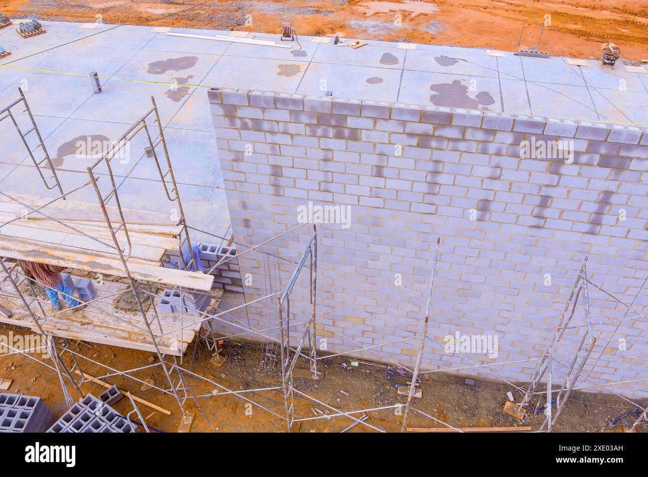 Bricklaying methods hi-res stock photography and images - Alamy