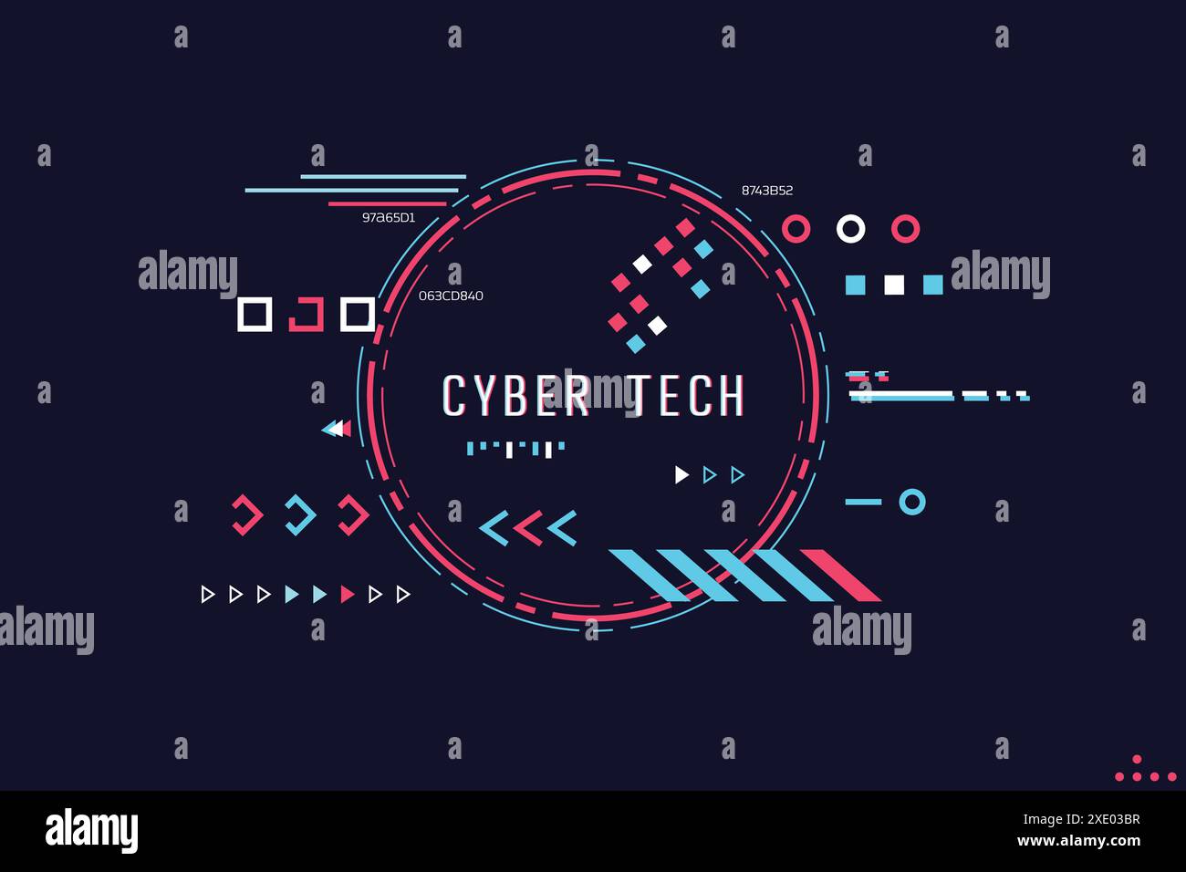 Ui circle motion design futuristic hi-res stock photography and images ...