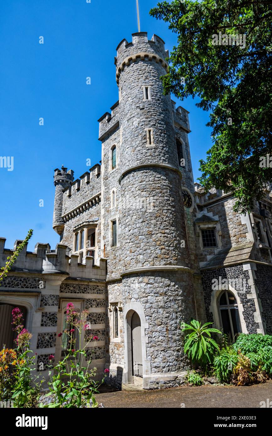 Whitstable Castle & Gardens. Kent Stock Photo - Alamy