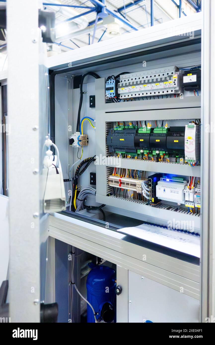 Automation of the air processing installation with built -in cold ...