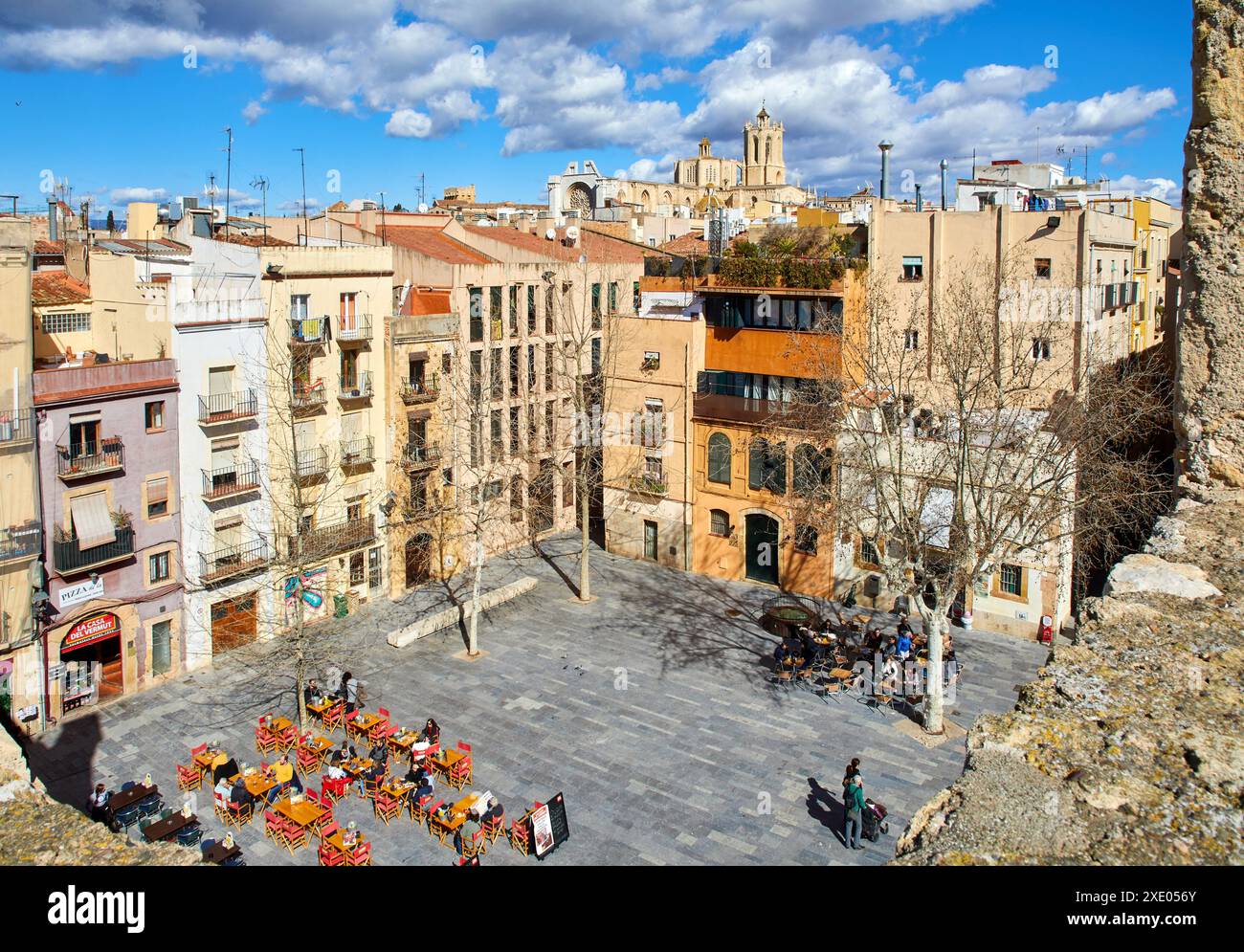 View from roman praetorium hi-res stock photography and images - Alamy