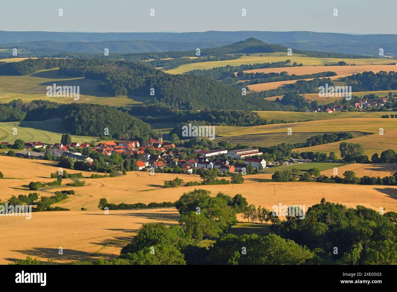 Golden hour natural background view hi-res stock photography and images ...