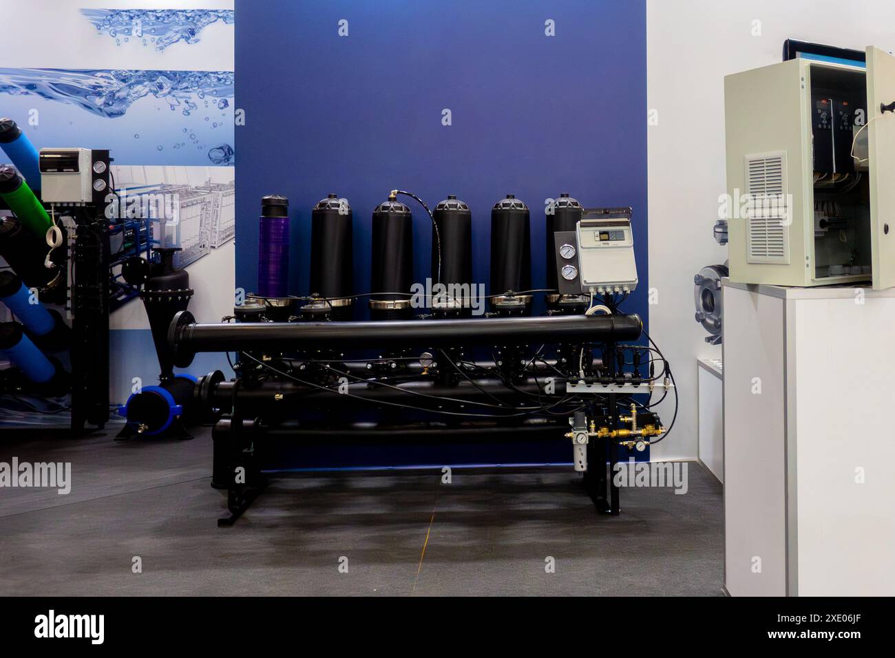 Industrial Filtration System on Display Stock Photo - Alamy