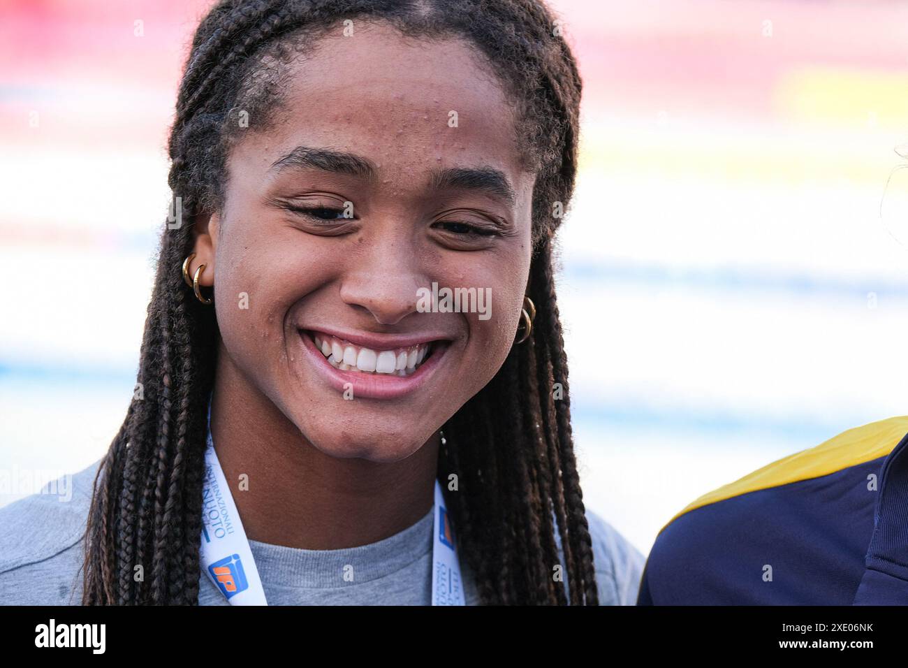 Women 50m freestyle final a hi-res stock photography and images - Alamy