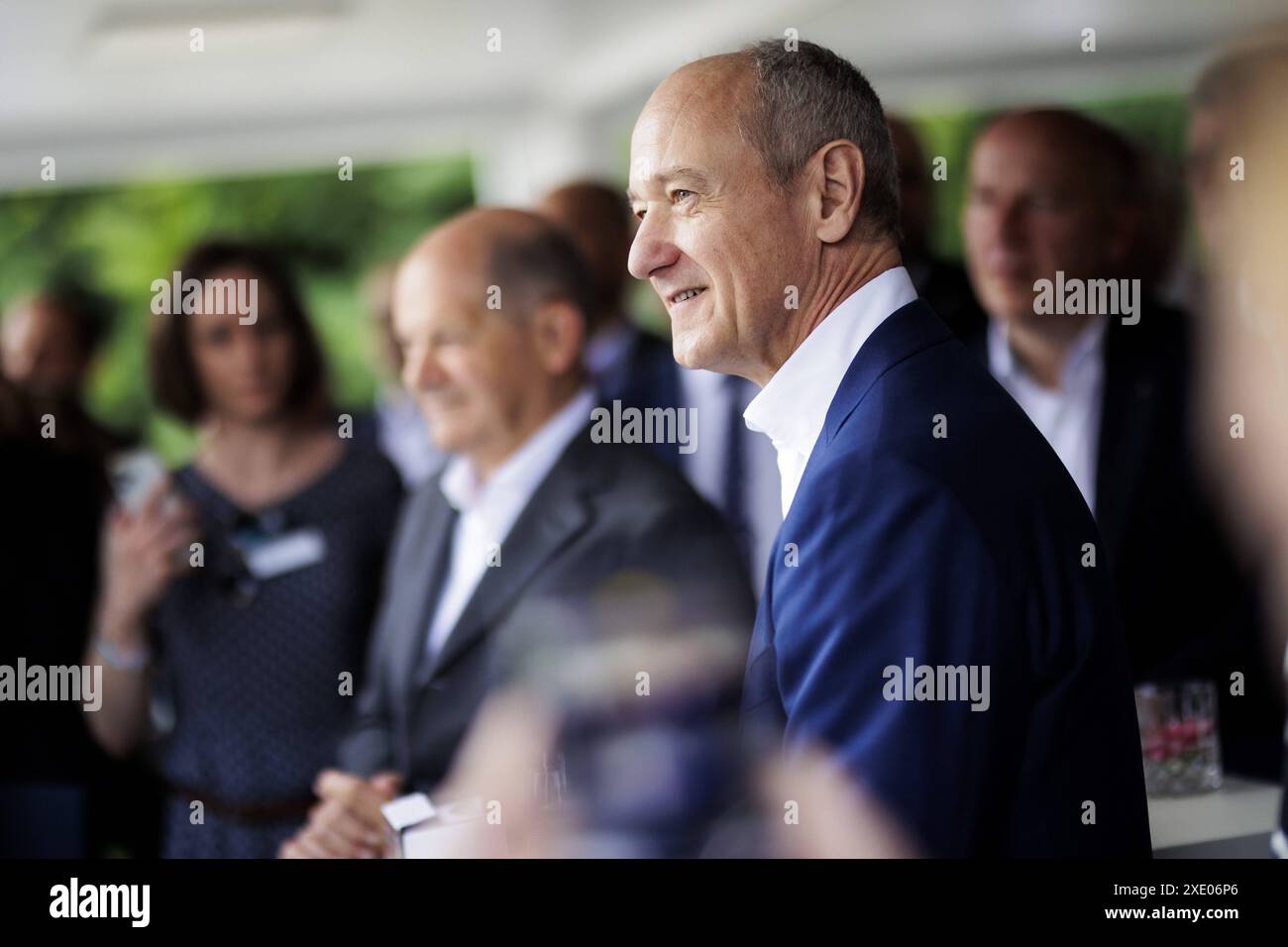 Roland Busch, Vorstandsvorsitzender der Siemens AG, aufgenommen im ...