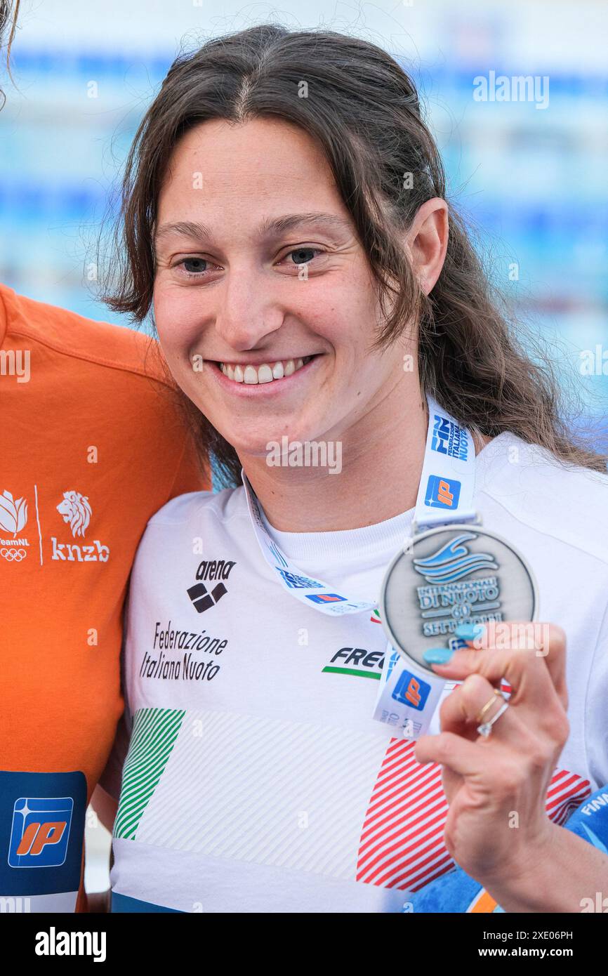 Rome, Italy. 23rd June, 2024. Francesca Fangio of Italy on the Podium ...