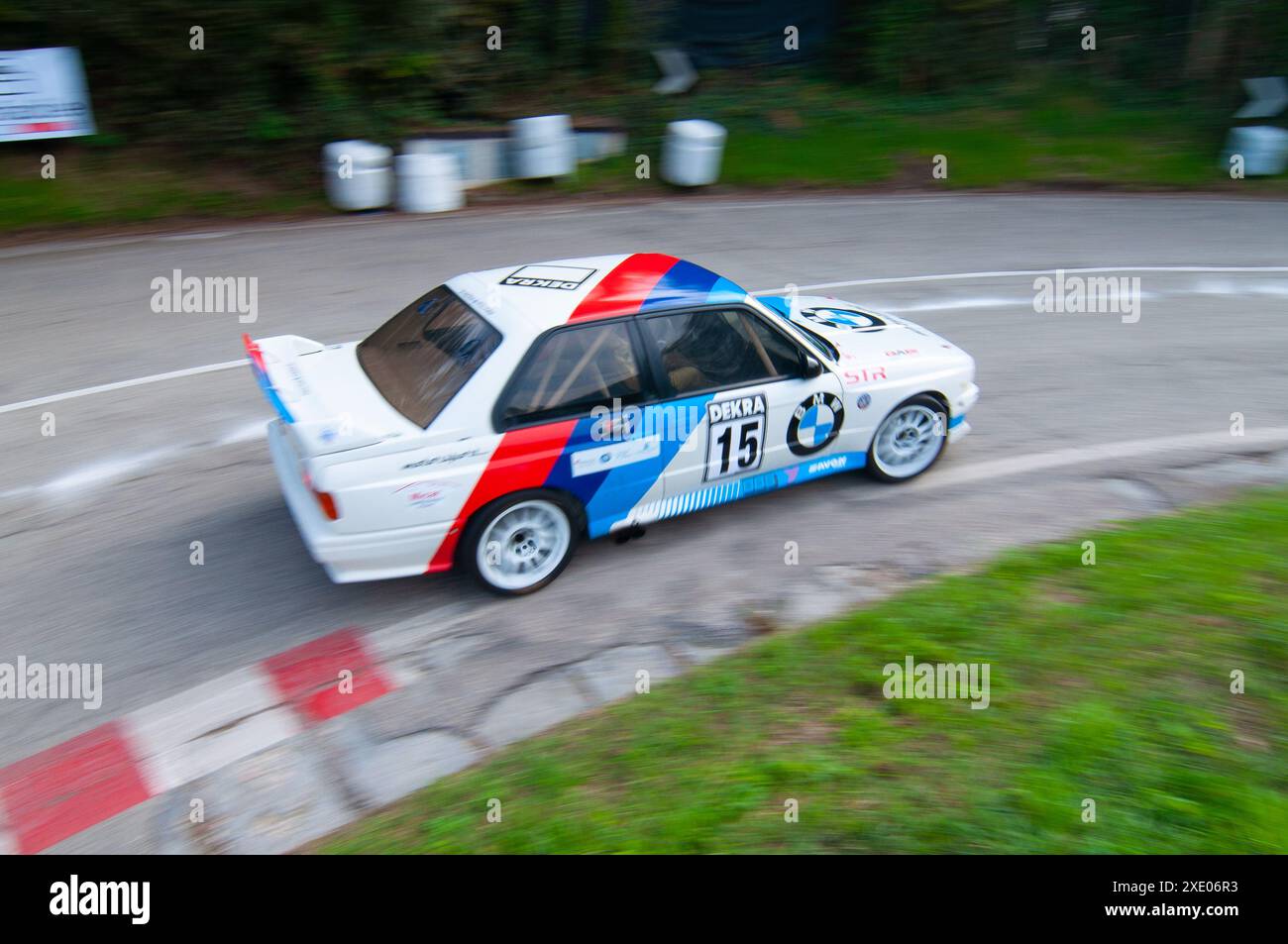 Rally of classic cars bmw m3 pesaro CUP Stock Photo - Alamy