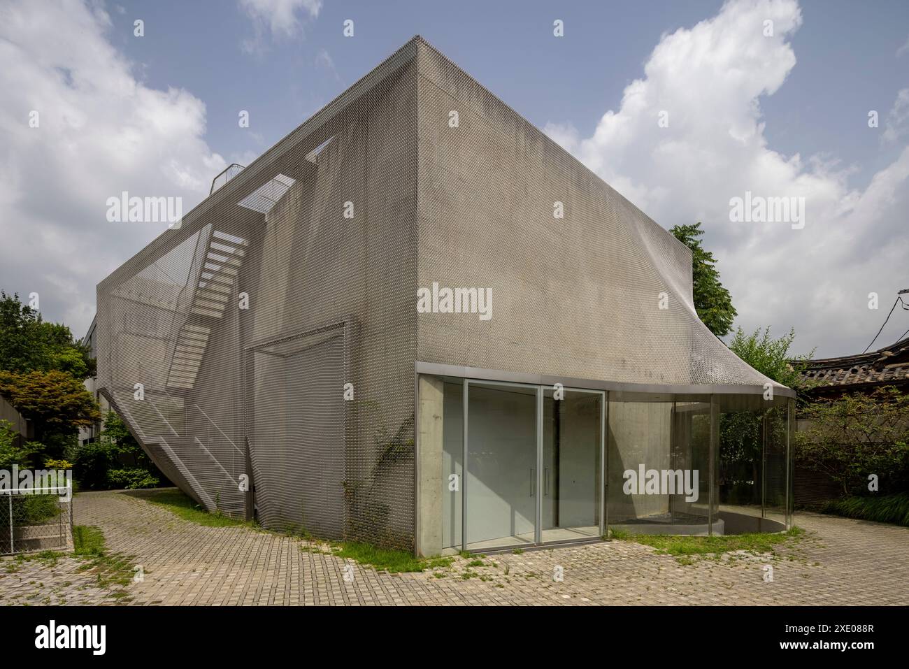 Kukje Gallery 3 by SO-IL architects, 2012, Korea, Seoul Stock Photo - Alamy
