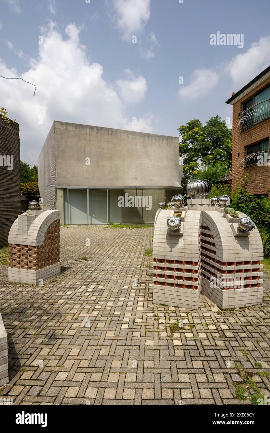 Kukje Gallery 3 by SO-IL architects, 2012, Korea, Seoul Stock Photo - Alamy