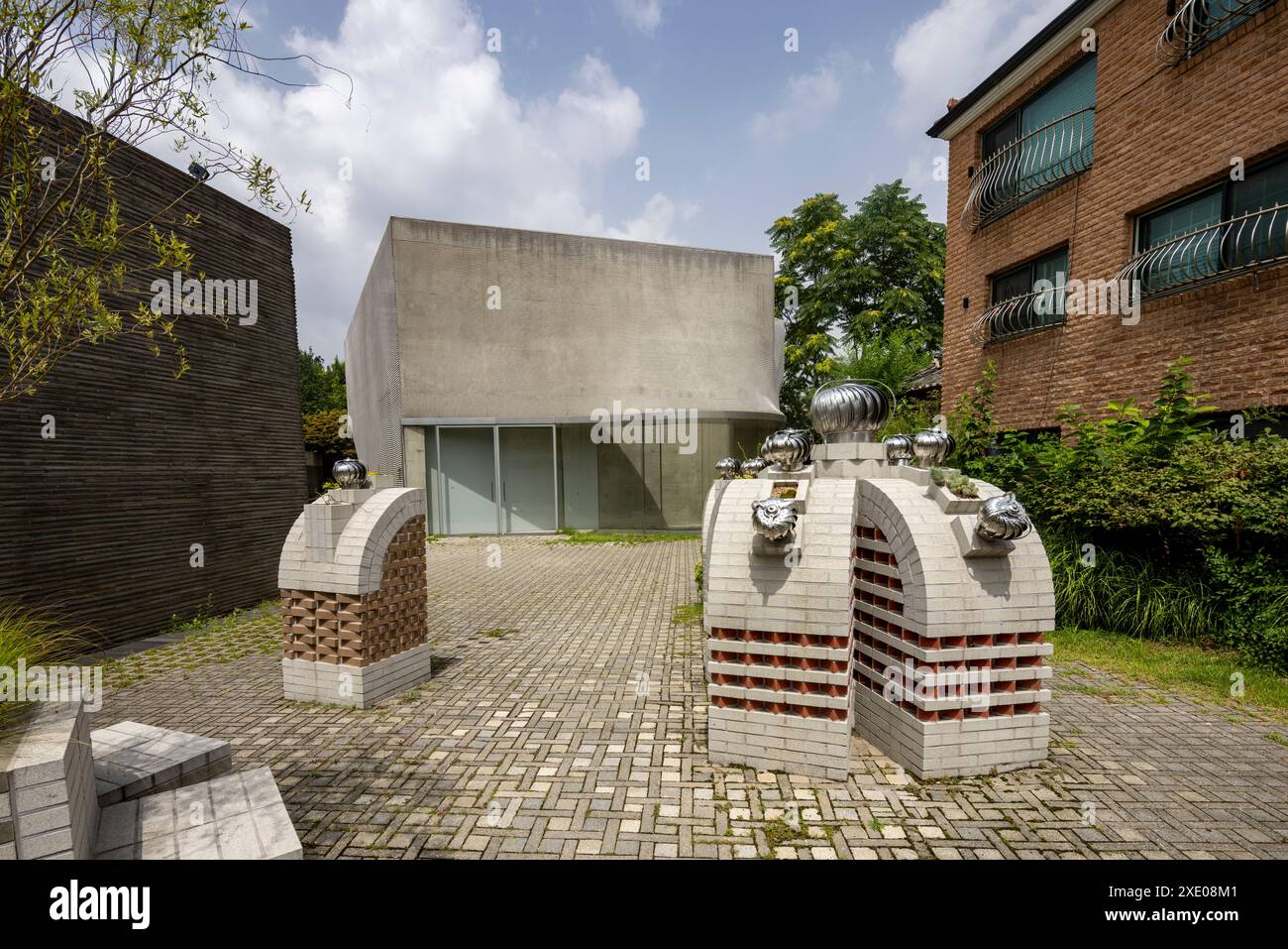 Kukje Gallery 3 by SO-IL architects, 2012, Korea, Seoul Stock Photo - Alamy