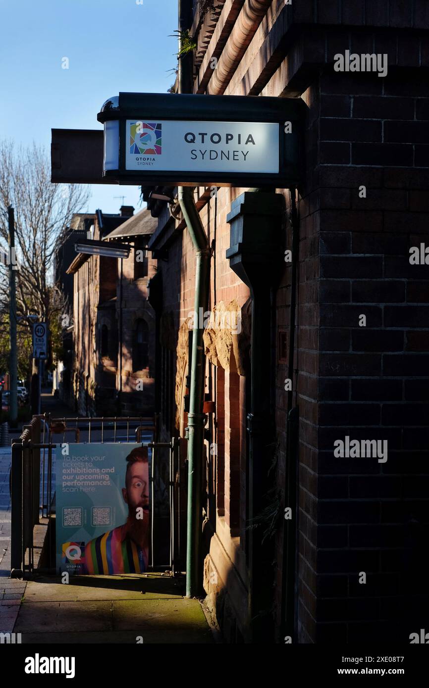 The Substation At LGBTQ Museum Qtopia Sydney Stock Photo - Alamy