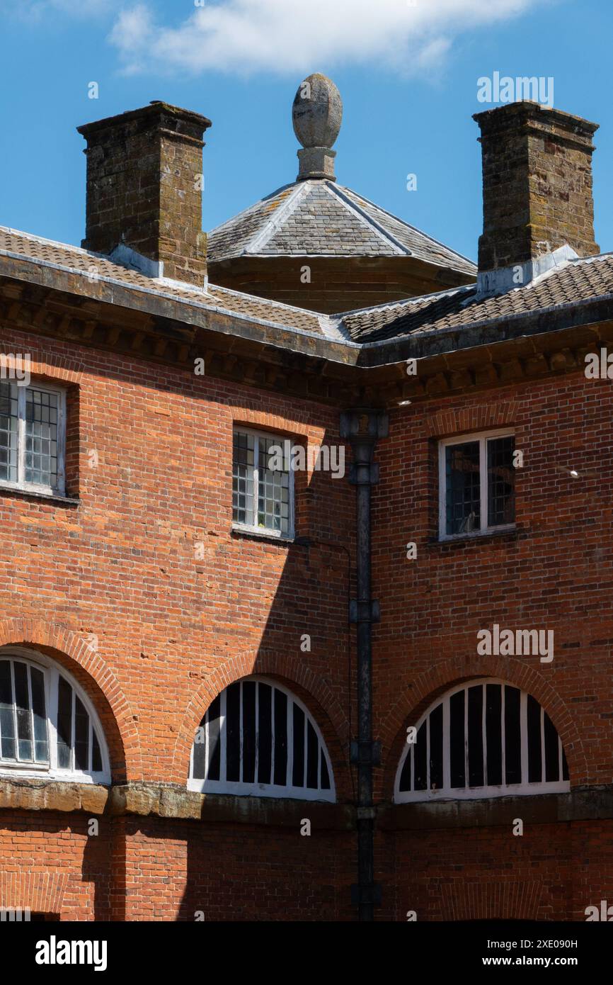 Houghton Hall Norfolk stable block Stock Photo - Alamy