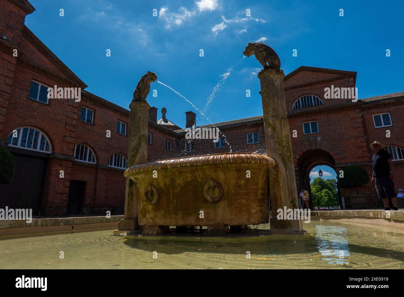 Houghton Hall Norfolk stable block Stock Photo - Alamy