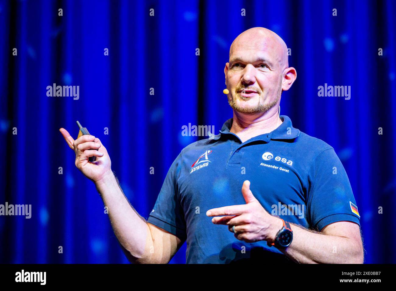 Dr. Alexander Gerst hält inspirierenden Vortrag über Raumfahrt 24.06.24 ...