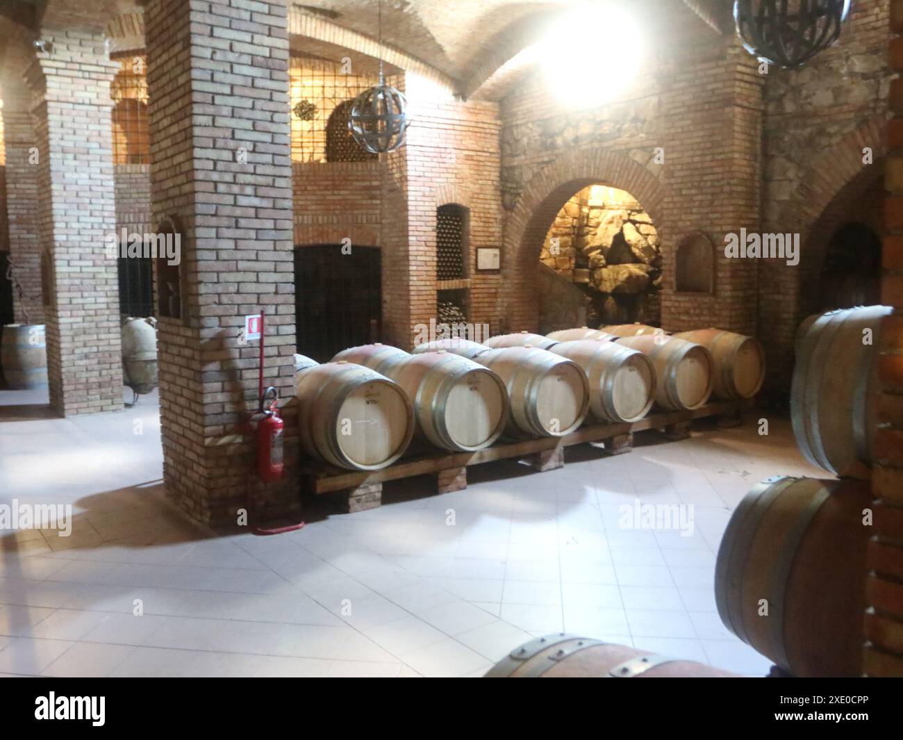 The territory of Taurasi, in the province of Avellino, Southern Italy ...