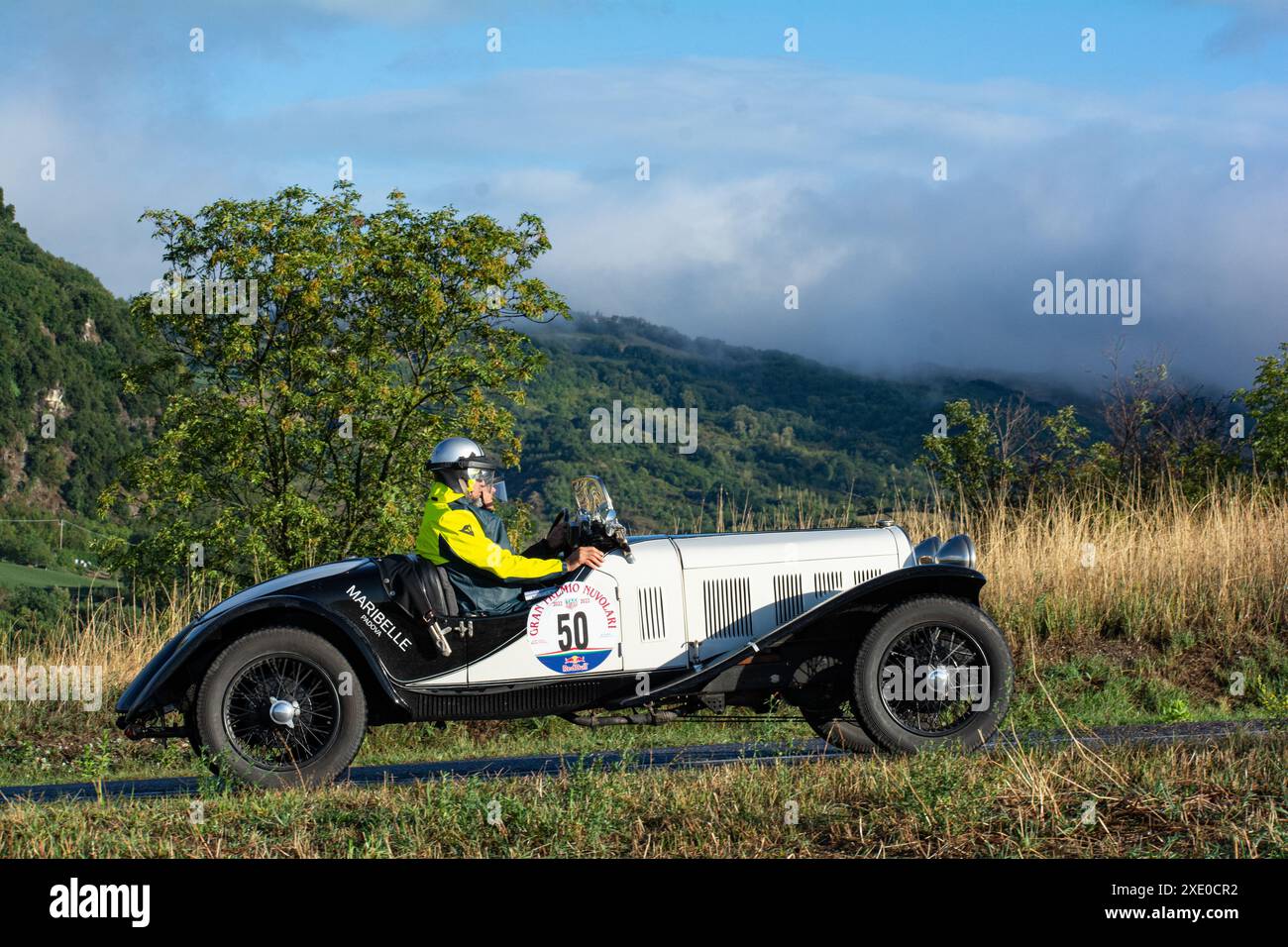 FIAT 514 MM 1931 in coppa nuvolari old racing car with classic car ...