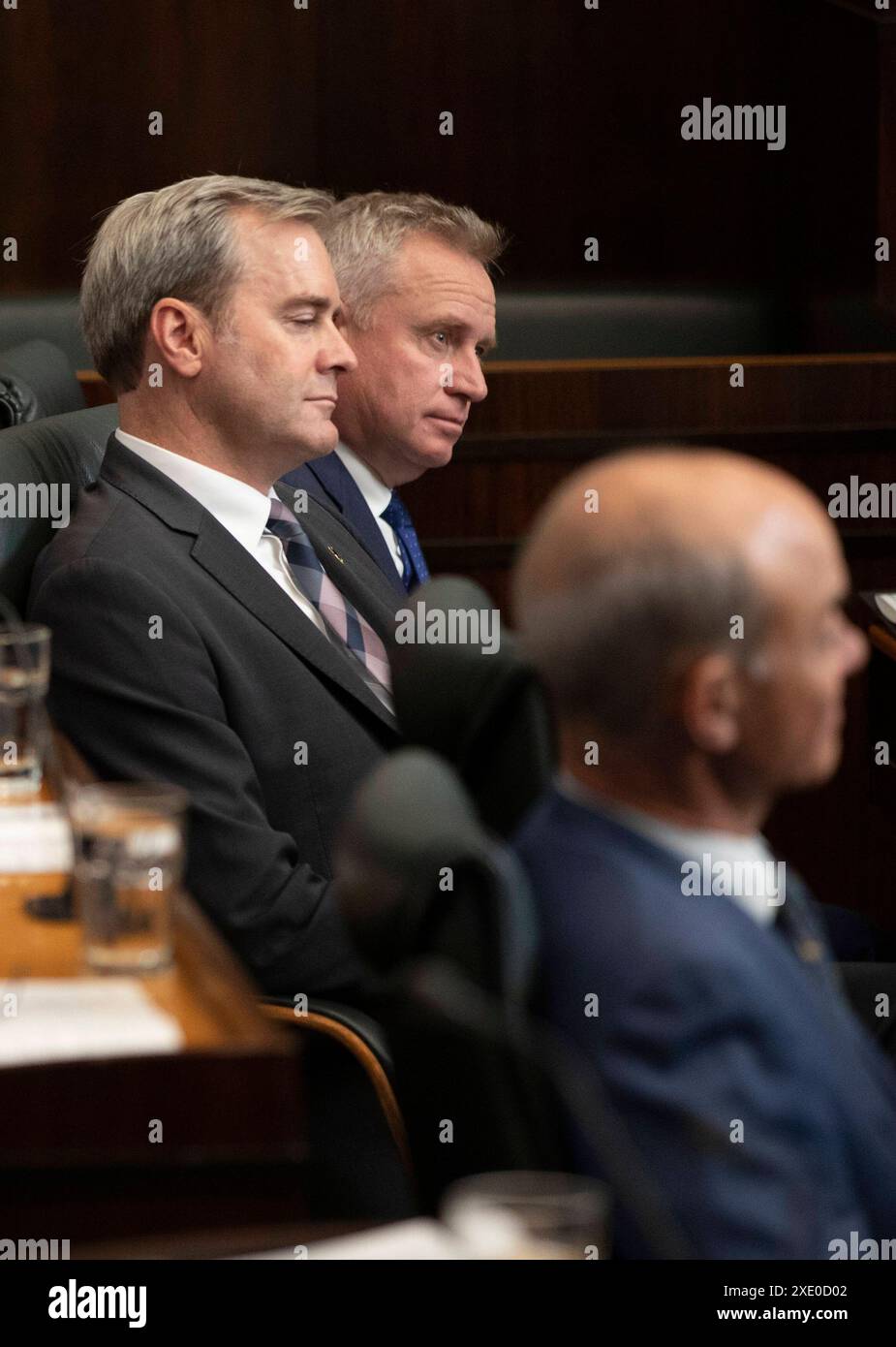 Tasmanian premier jeremy rockliff hi-res stock photography and images ...