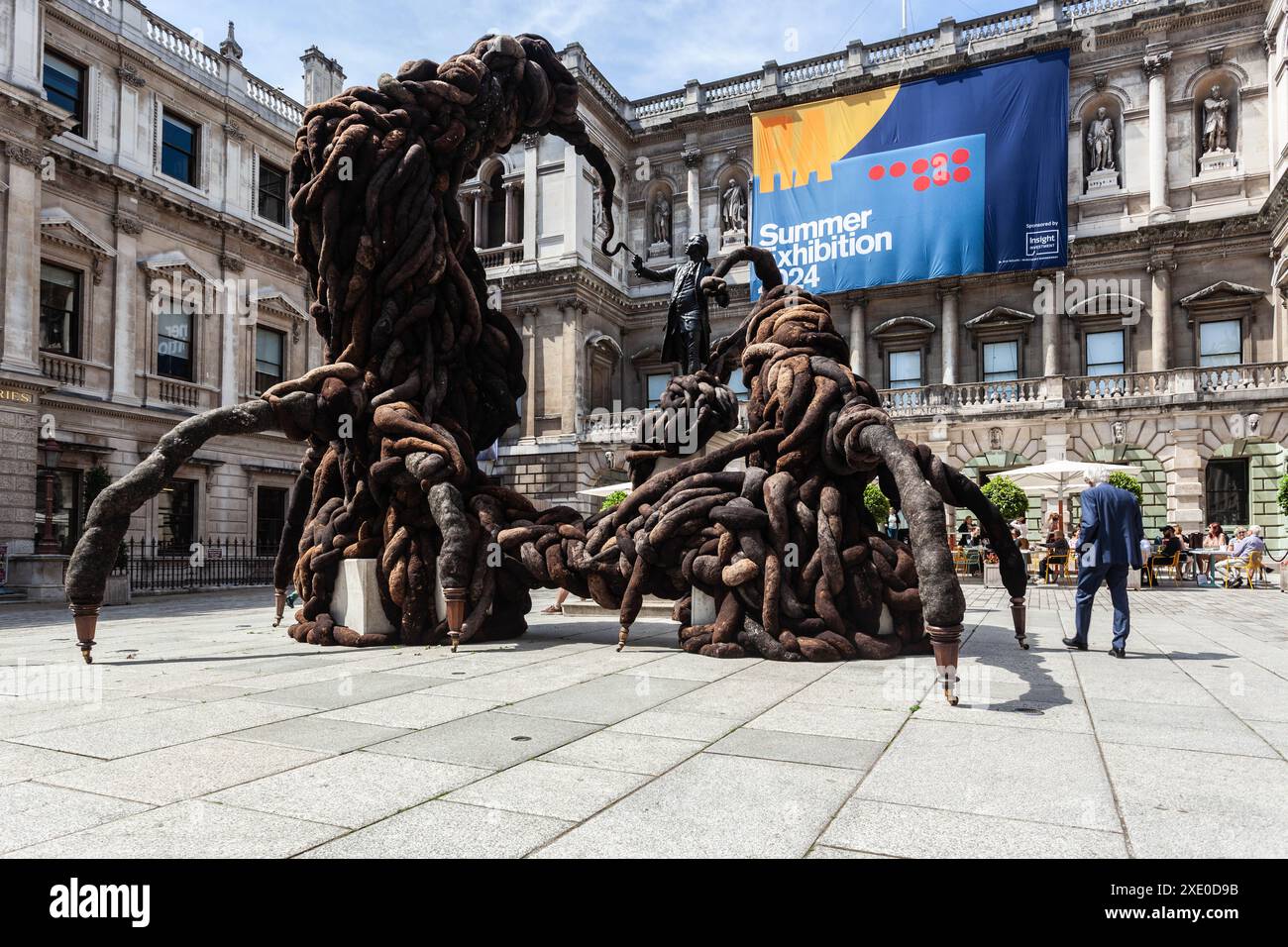 Royal Academy of Arts, Summer exhibition Stock Photo - Alamy