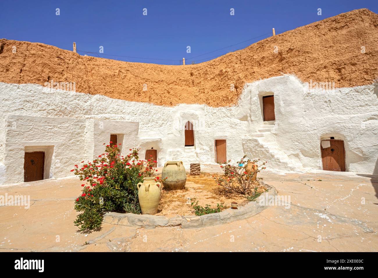 Traditional Rock Houses in Matmata, Tunisia Stock Photo - Alamy