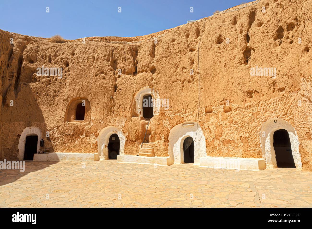 Traditional Rock Houses in Matmata, Tunisia Stock Photo - Alamy