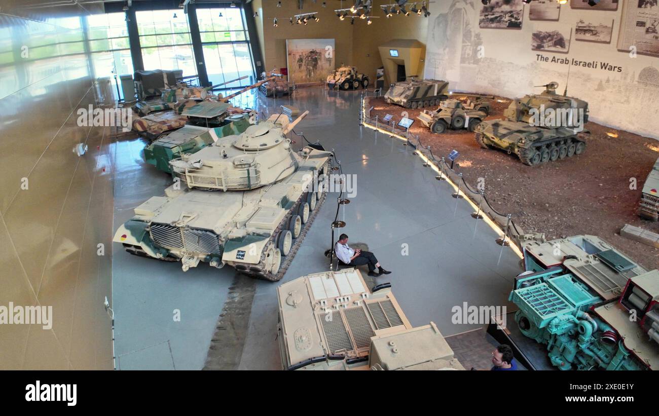 Royal Tank Museum, Amman, Jordan - May 4, 2024: Aerial panorama ...