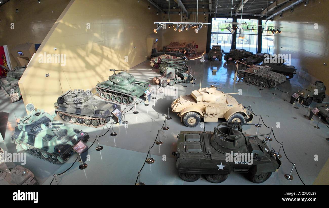 Royal Tank Museum, Amman, Jordan - May 4, 2024:Aerial panorama ...