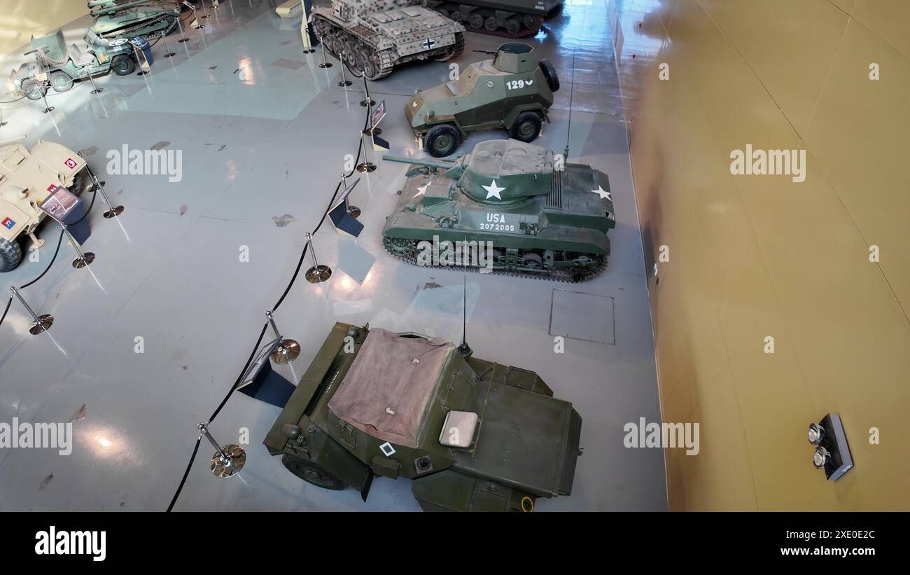Royal Tank Museum, Amman, Jordan - May 4, 2024: Aerial panorama ...