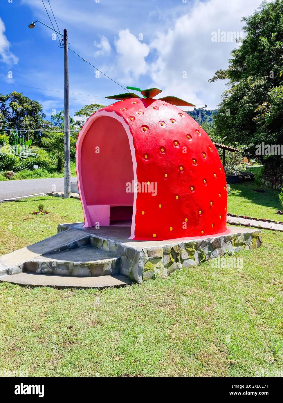 Strawberry bus stop hi-res stock photography and images - Alamy