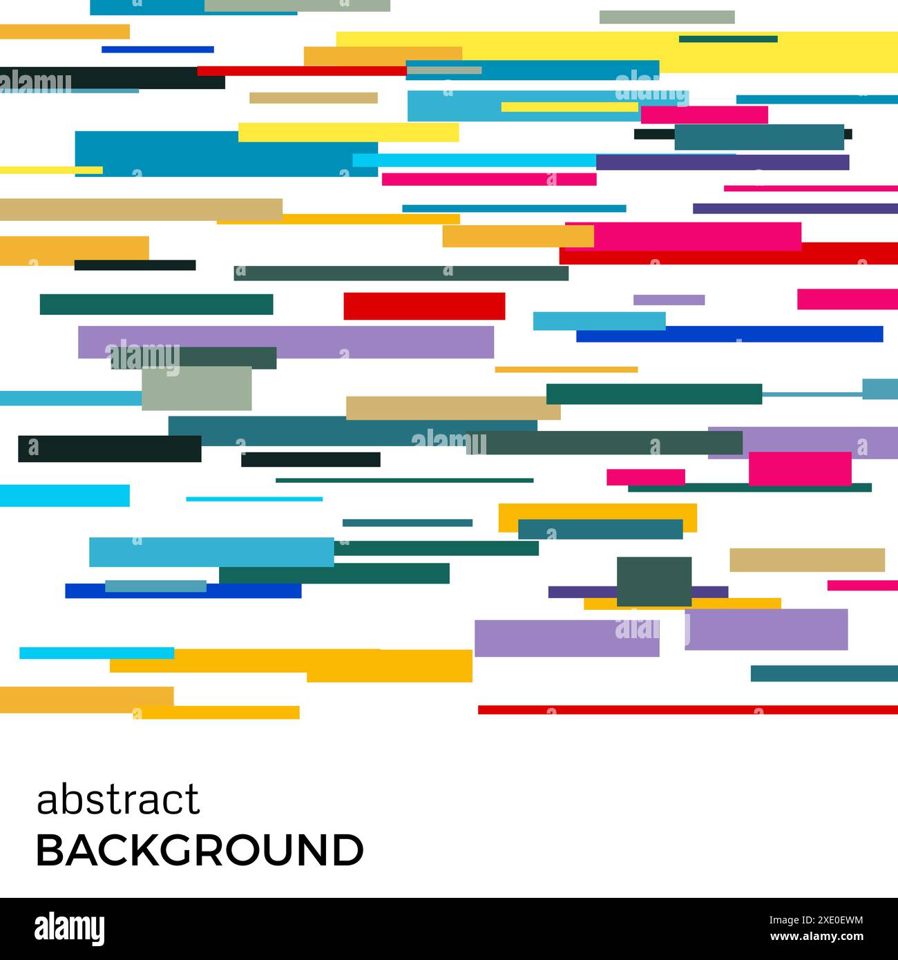 Abstract vector background of multicolored rectangles of different ...