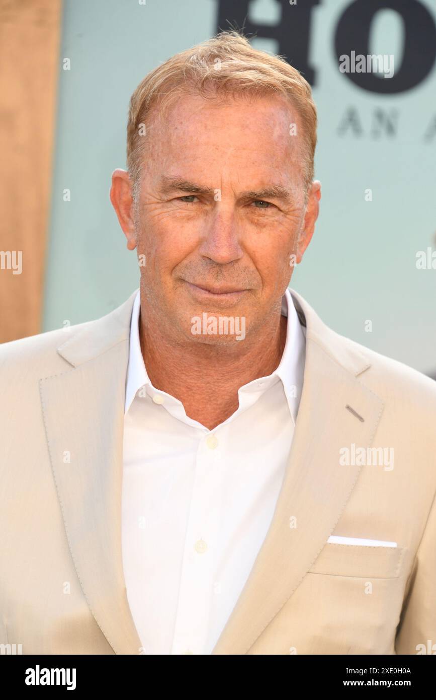 Los Angeles, Ca. 24th June, 2024. Kevin Costner at the U.S. premiere of ...