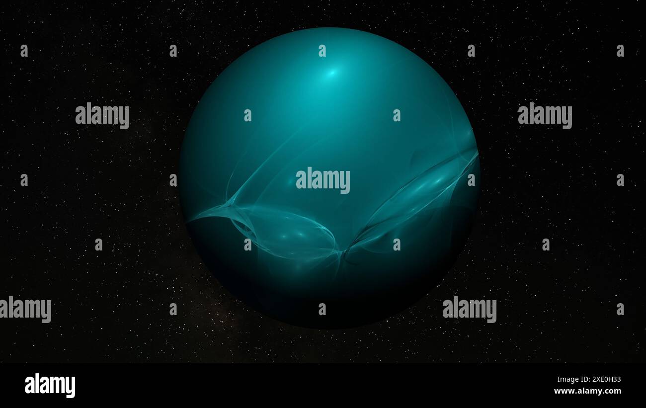 Glow sphere planet structure in space Stock Photo - Alamy