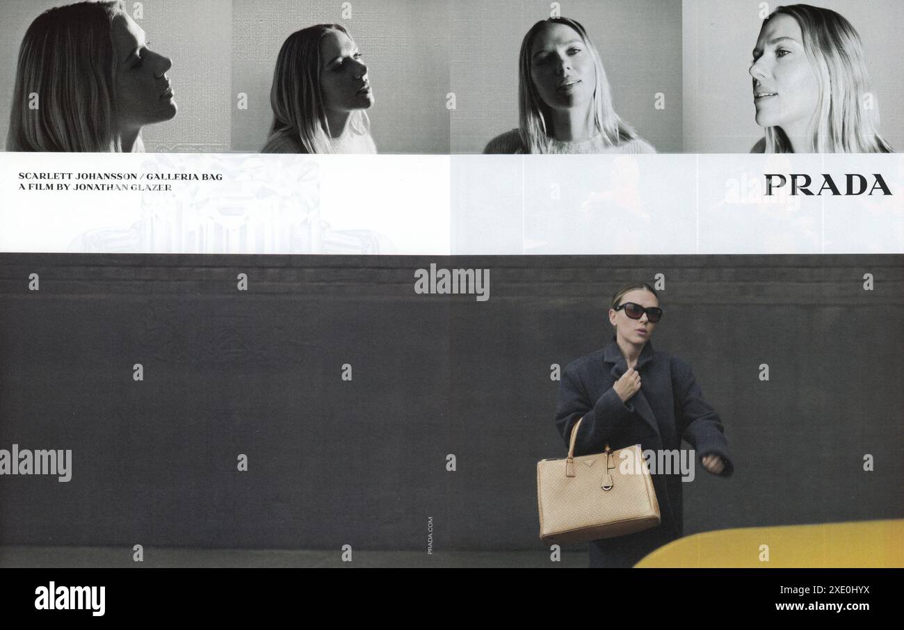 Spring 2024 Women's interest lifestyle fashion magazine advert, USA ...